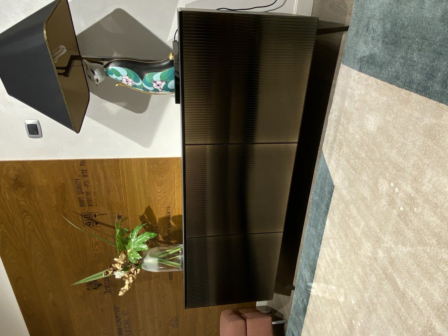 Madia Universal Calligaris frontale vetro top in ceramica | Outlet ...